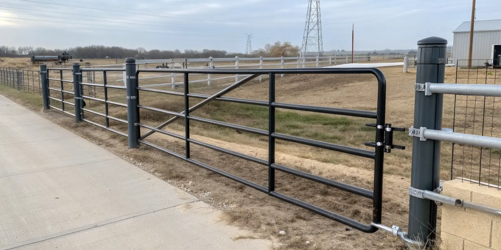 Post on Pipe Fence: How to Boost Gate Support & Design - Inline Fence