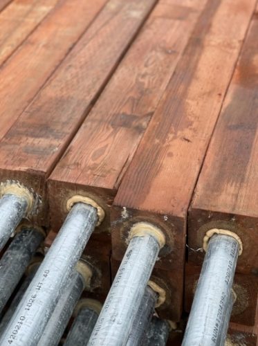 Post on Pipe - InLine Fence LLC